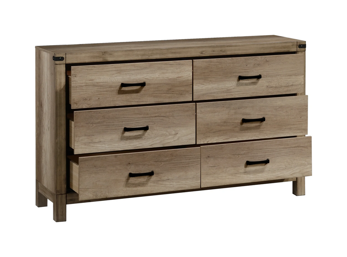 Matteo Melamine Dresser - Olivia Furniture