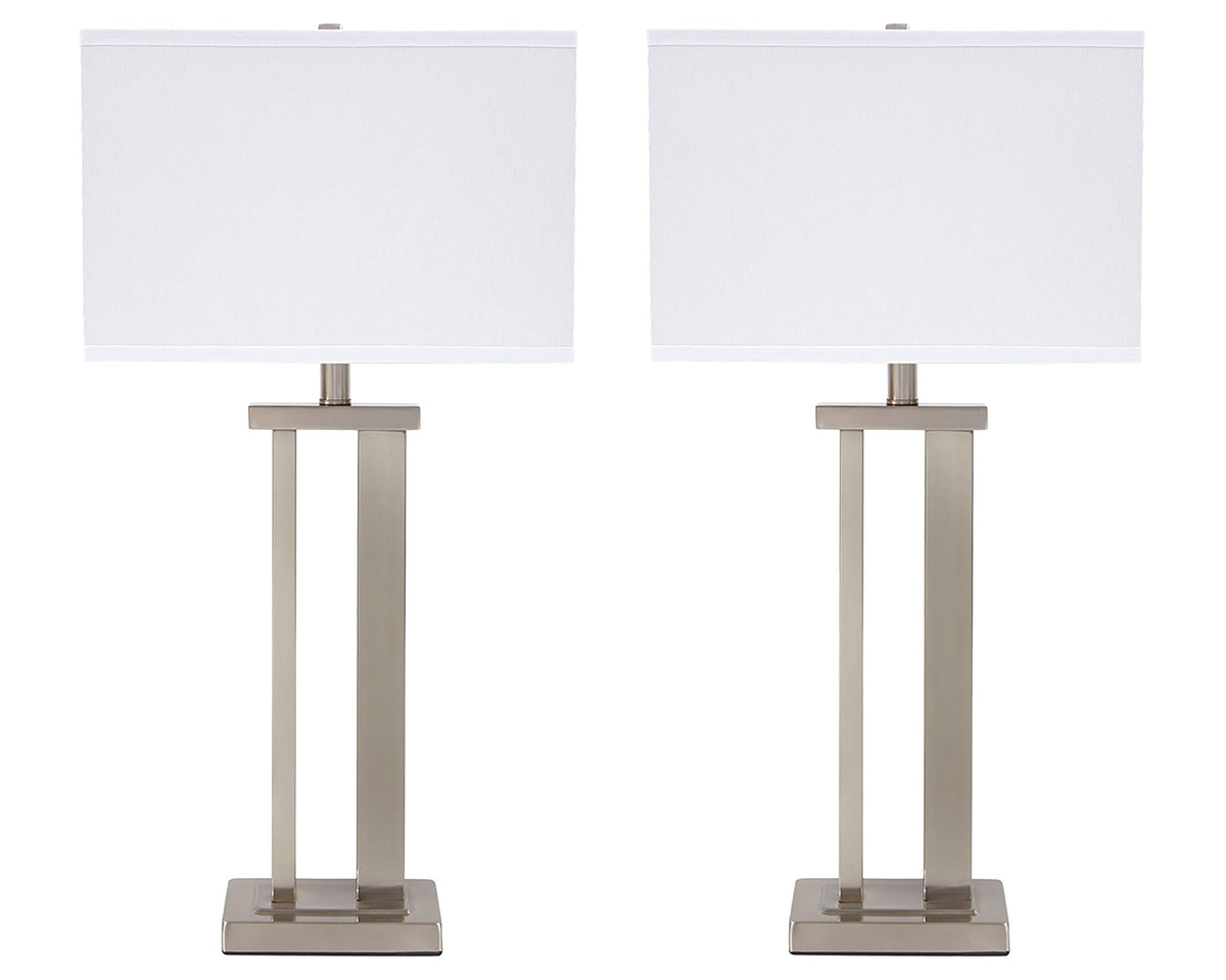 L204054 Table Lamp (2/PC Set) - Olivia Furniture